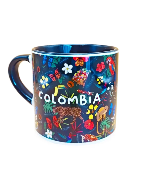 Mini Mug Verde Colombia Biodiversa | Pandamug
